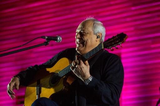 Toquinho se apresenta com músicas para todas as gerações no Recanto Maestro